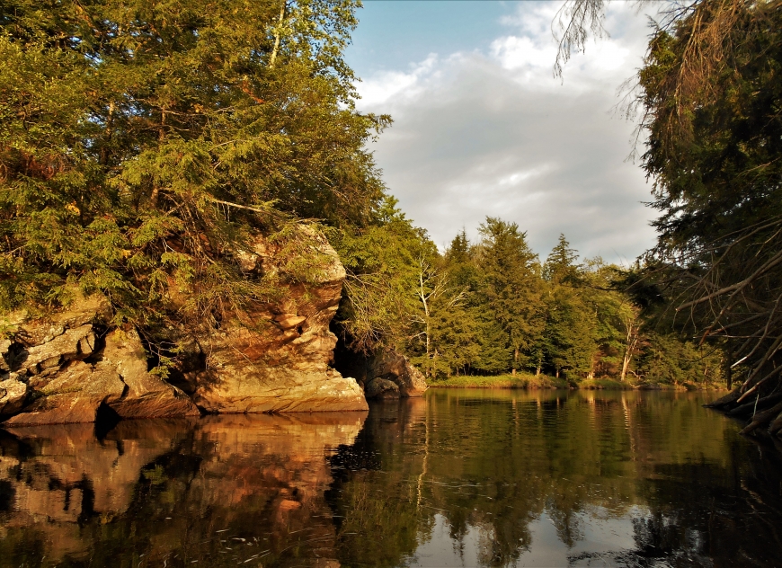 Oswegatchie river sunset | Nature Up North