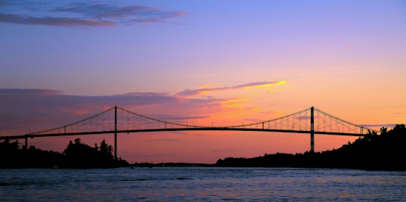 Thousand Islands Bridge at Sunset | Nature Up North
